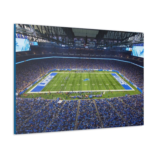 Lions Detroit Wall Art - Etsy