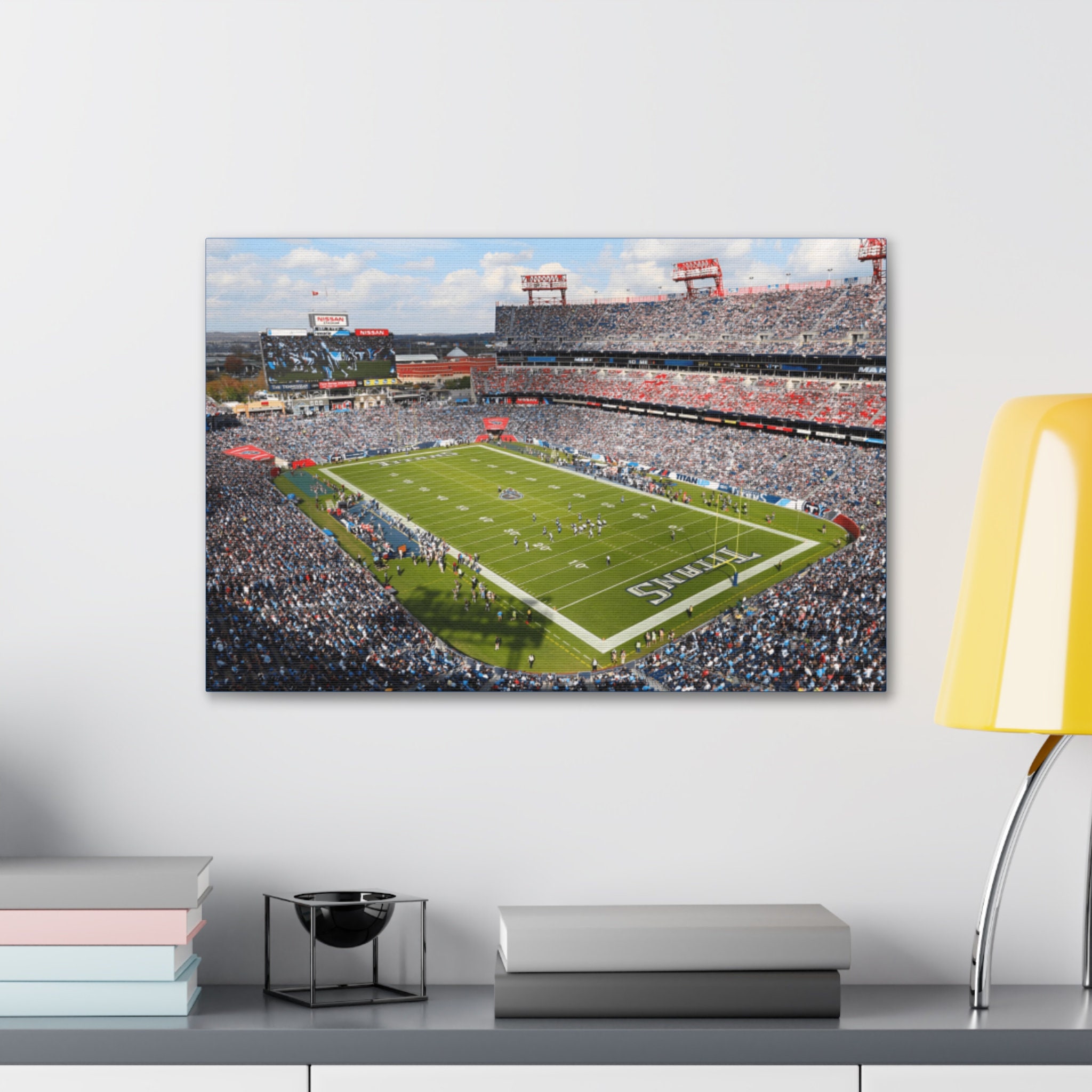CANVAS ART - Tennessee Titans Wall Art | Titans Stadium Wall Art ...