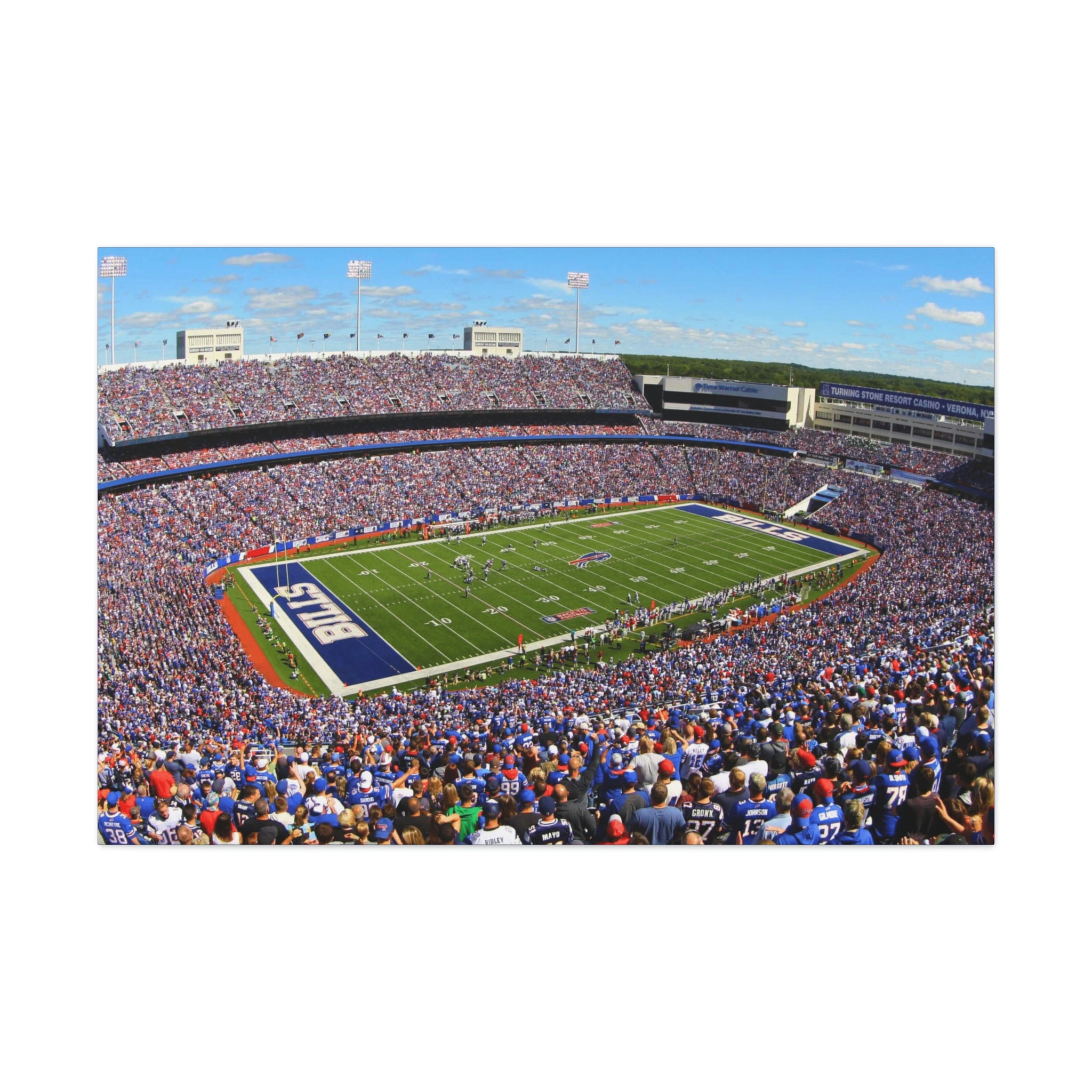 CANVAS ART - Buffalo Bills Stadium Wall Art | Highmark Stadium Wall Art ...