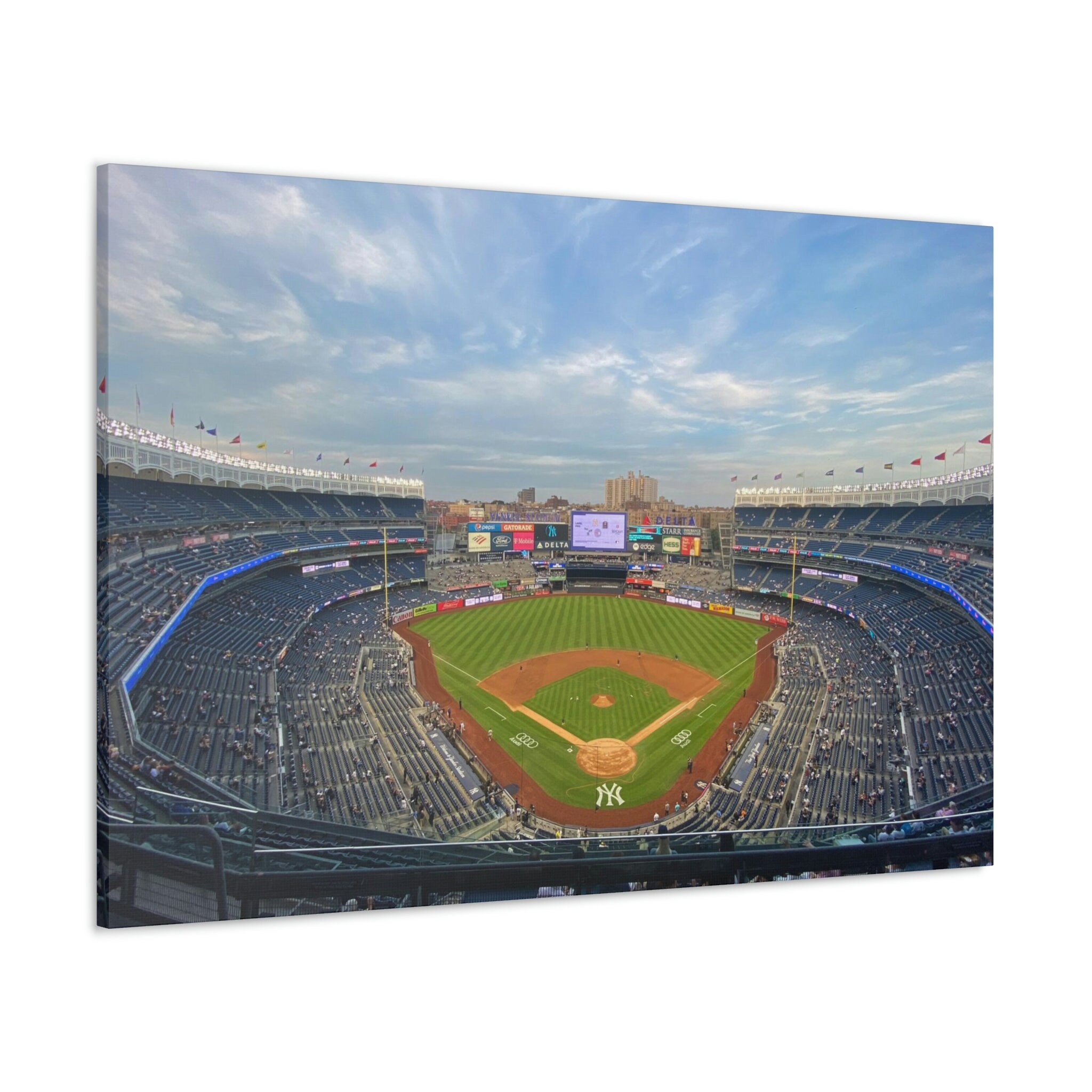 CANVAS ART New York Yankees Stadium Wall Art Yankees Stadium Print ...