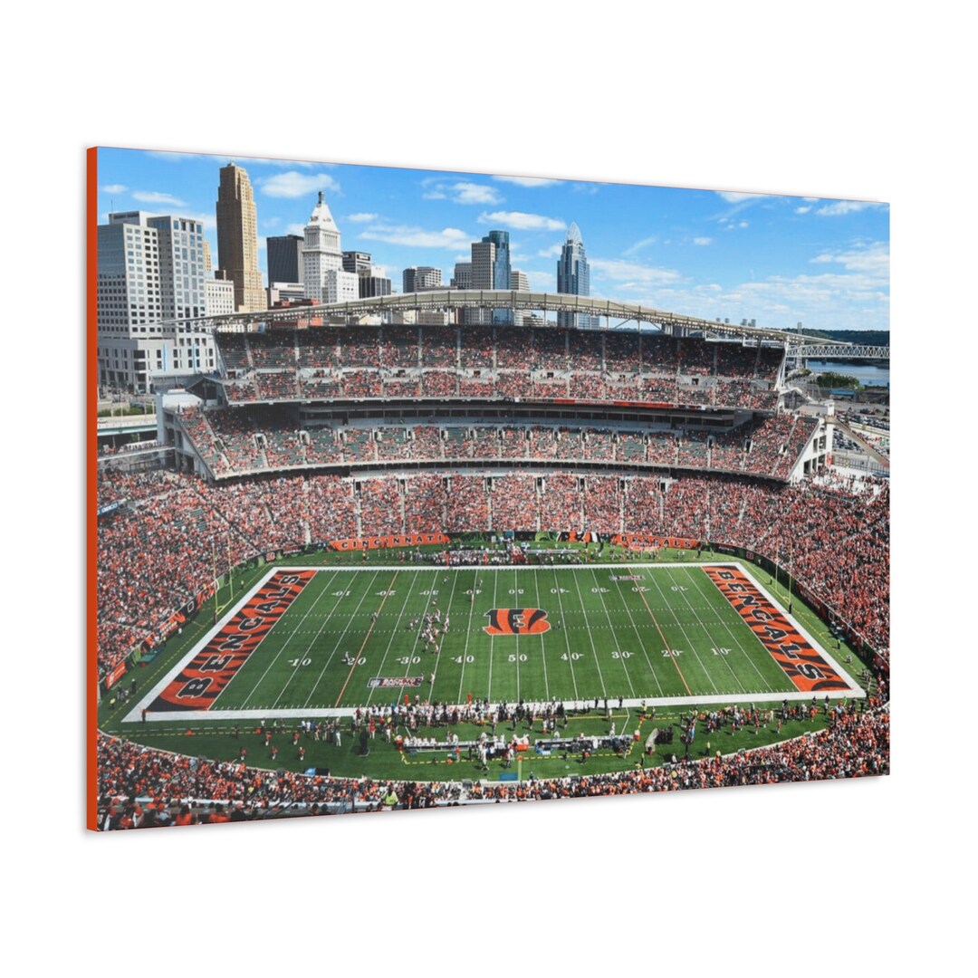 CANVAS ART - Cincinnati Bengals Wall Art | Paycor Stadium Wall Art ...