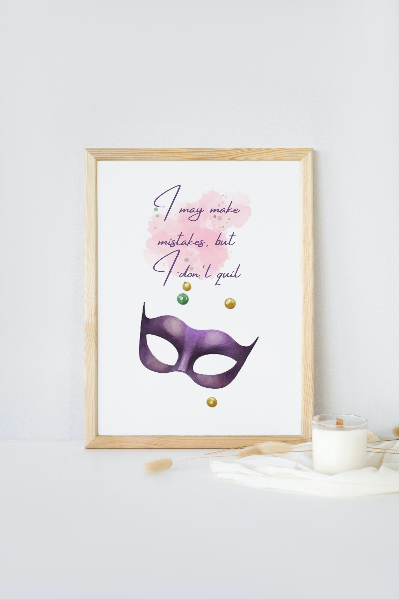 Self-love Positive Affirmation Printable Wall Art Eclectic Colorful ...