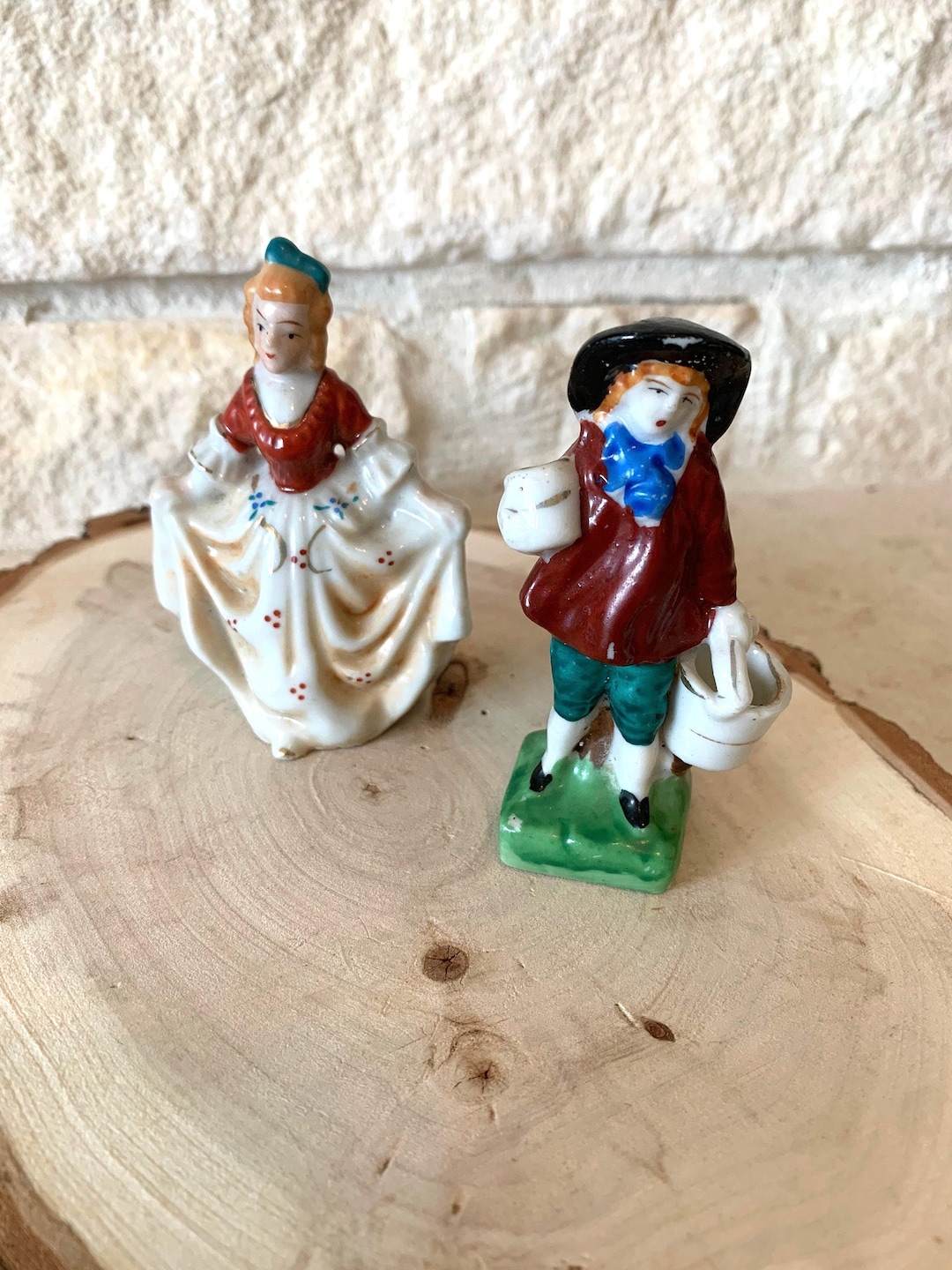 Vintage Occupied Japanese Figurines - Set of 2 - Collectible Japanese ...