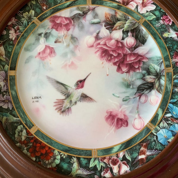 Lena Liu Plate Hummingbird Treasury - Etsy