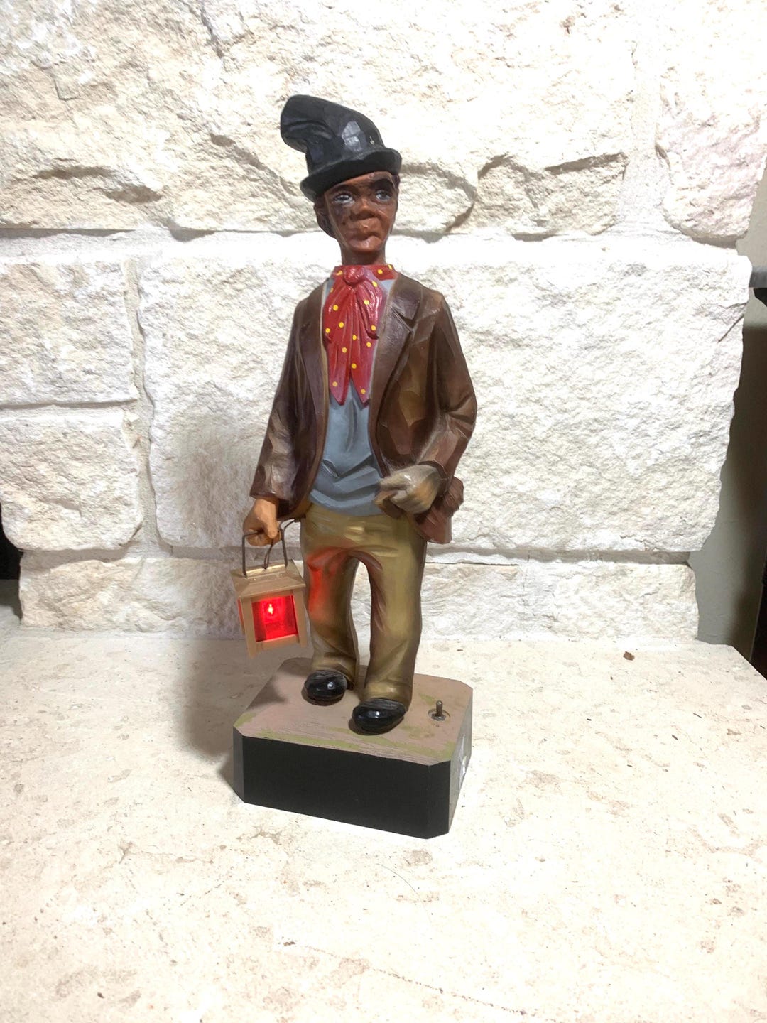 Vintage 1960'S Battery Operated Whistling Hobo WACO Japan. Only Lantern ...
