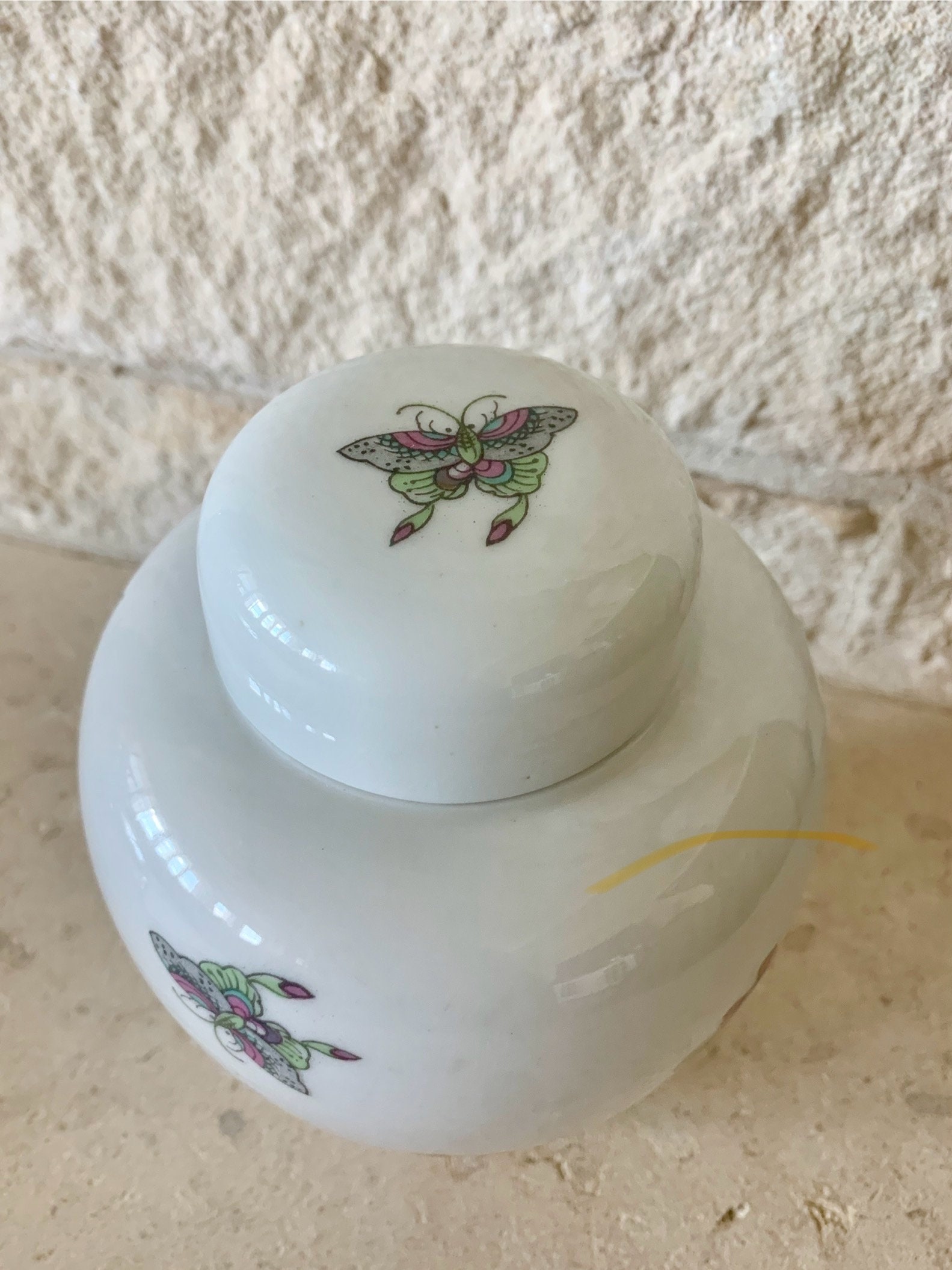 Vintage Elizabeth Arden Urn/ Ginger Jar With Butterfly Lid Box 8j - Etsy