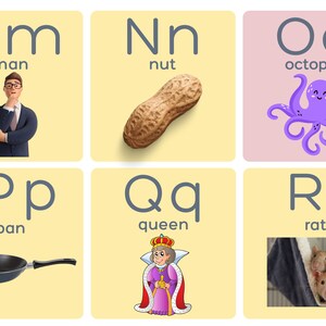 Fundations Sound Cards- ABC Cards - Etsy