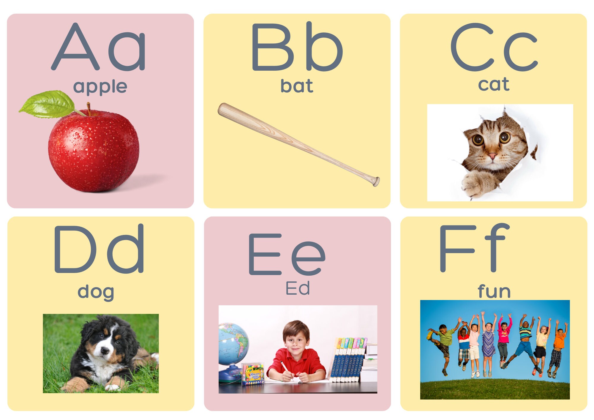 Fundations Sound Cards- ABC Cards - Etsy