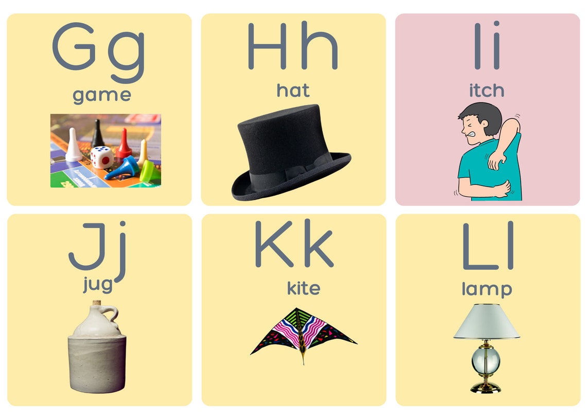 Fundations Sound Cards- ABC Cards - Etsy