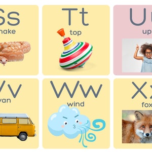 Fundations Sound Cards Level K Letters and Digraphs - Etsy