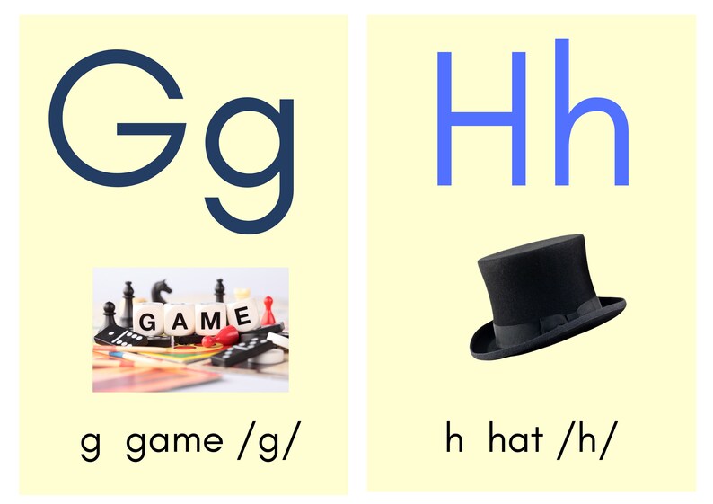 Fundations Sound Cards- ABC Cards & Digraphs - Etsy