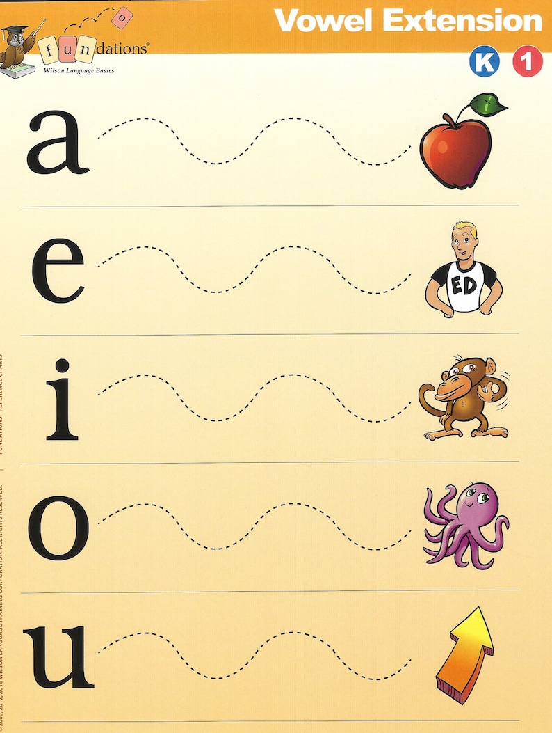 Fundations Mini Posters K-2 Digital Download - Etsy