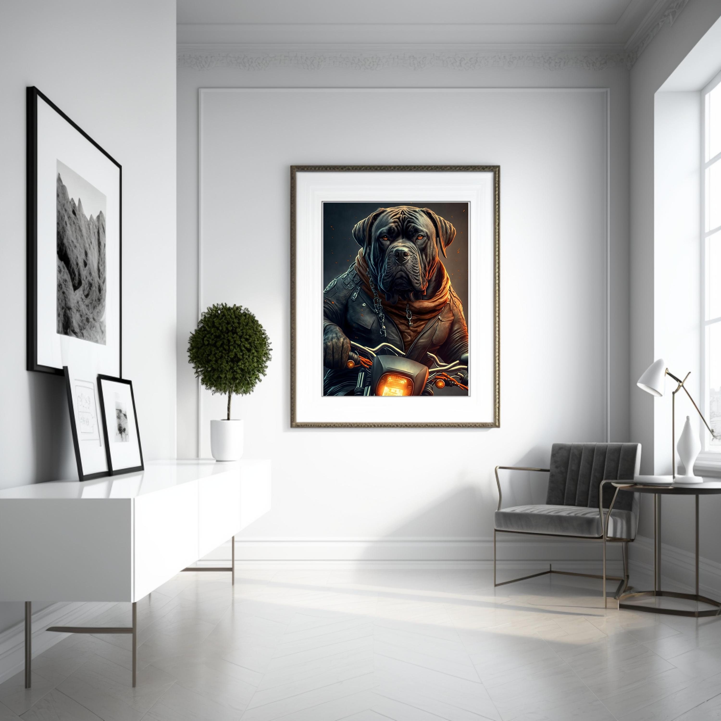 Cane Corso Art, Digital Wall Art Printable, Cane Corso Gifts, Gifts for ...