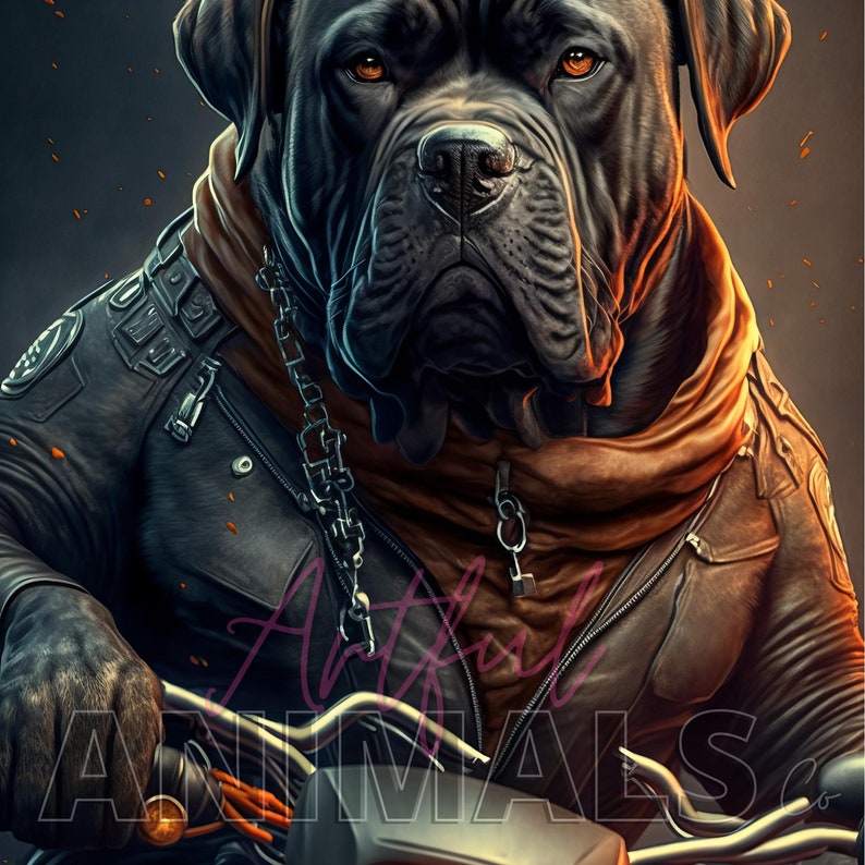 Cane Corso Art, Digital Wall Art Printable, Cane Corso Gifts, Gifts for ...