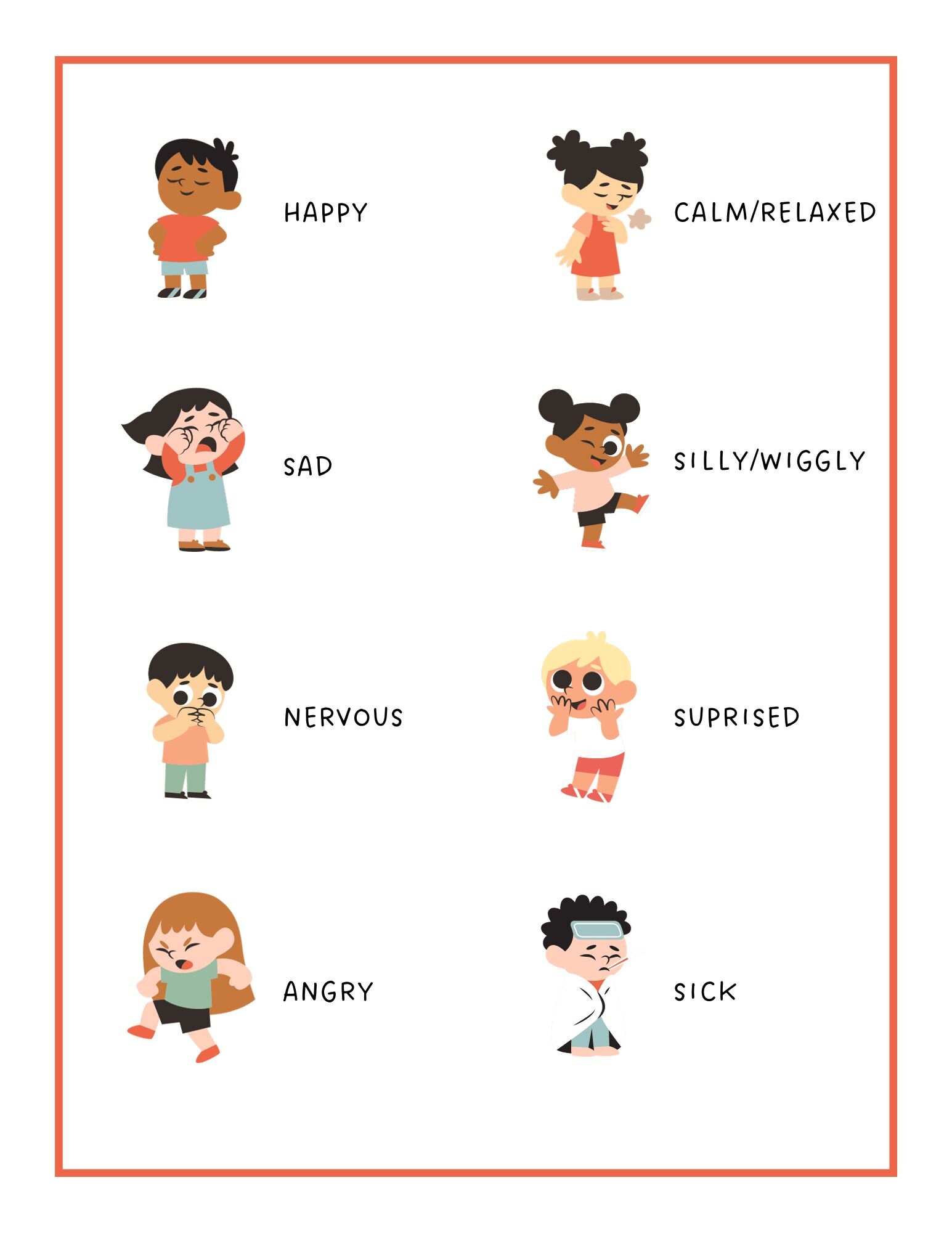 Social Emotional Learning, Emotions/feelings Bingo Cards - Etsy