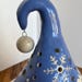 Periwinkle Elf Hat Luminaria With Hanging Ball - Etsy