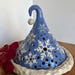 Periwinkle Elf Hat Luminaria With Hanging Ball - Etsy