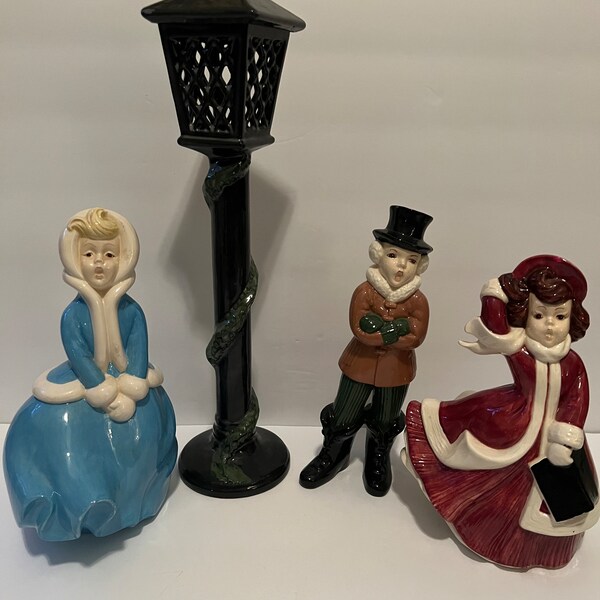 Carolers Lamp Post - Etsy