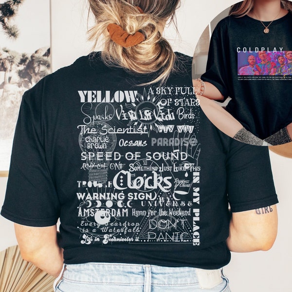 Coldplay - Etsy