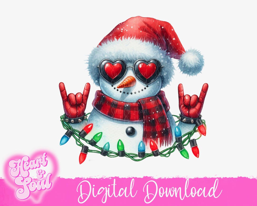 Rocking Snowman Png- Christmas Snowman Png- Digital Download - Etsy