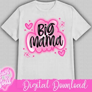 Big Mama Airbrush Png-big Mama PNG- Digital Download - Etsy