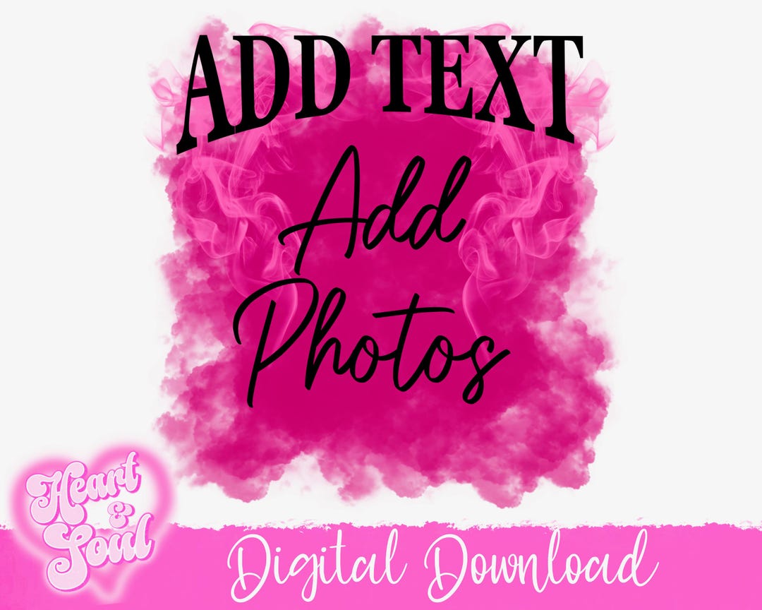 Pink Bootleg Background Template – PNG Digital Download - Etsy