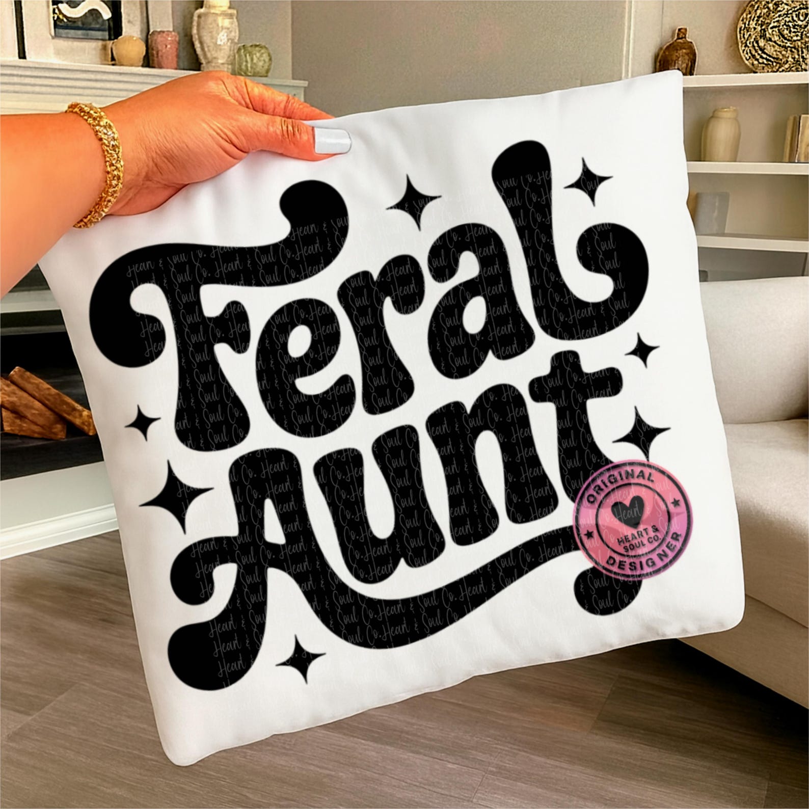 Feral Aunt Svg-png- Feral Like My Aunt Svg-png- Matching Aunt and Niece ...