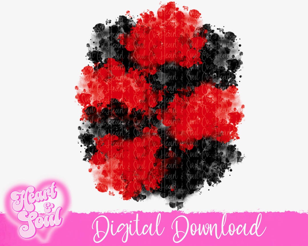 Red and Black Background Png- Sublimation Background- Red and Black ...