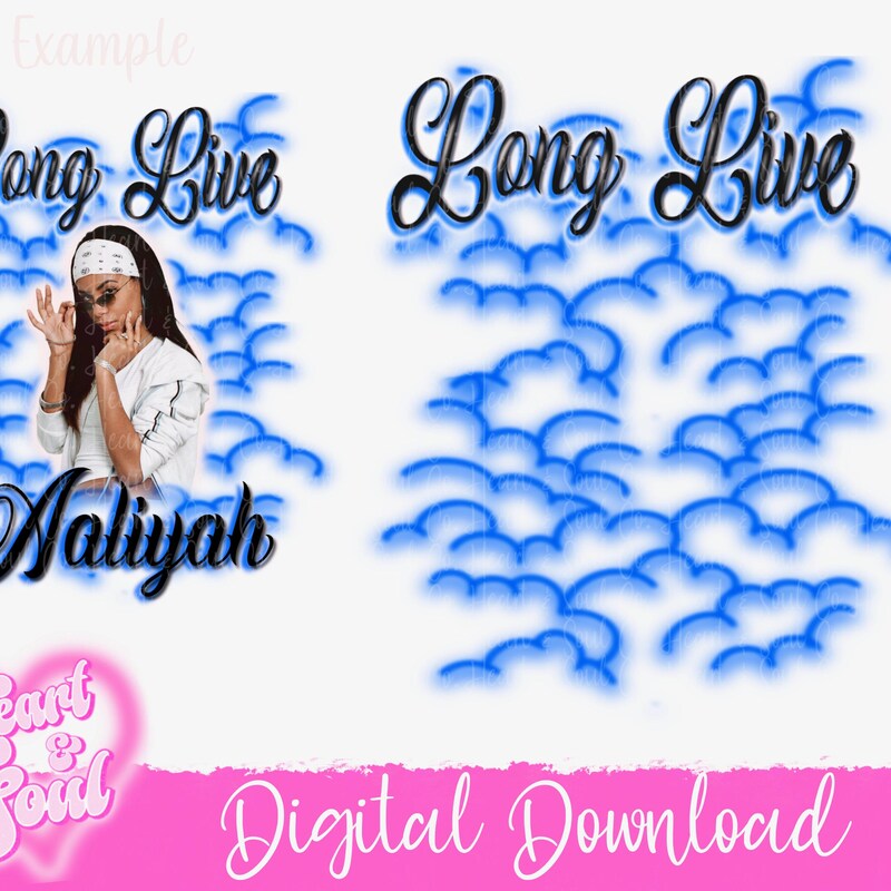 Aaliyah Svg - Etsy