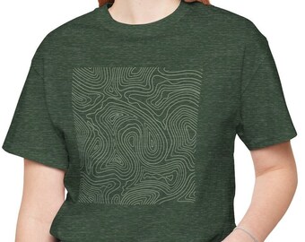 Long's Peak, Topographic Map Unisex T-shirt - Etsy