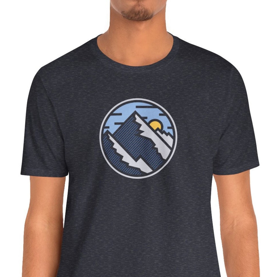 Mount Everest T Shirt, Mountain Climbing Tee, Rock Climbing, Glacier ...