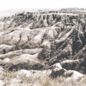 Digital Download Badlands Oil Paint Photography South Dakota - Etsy
