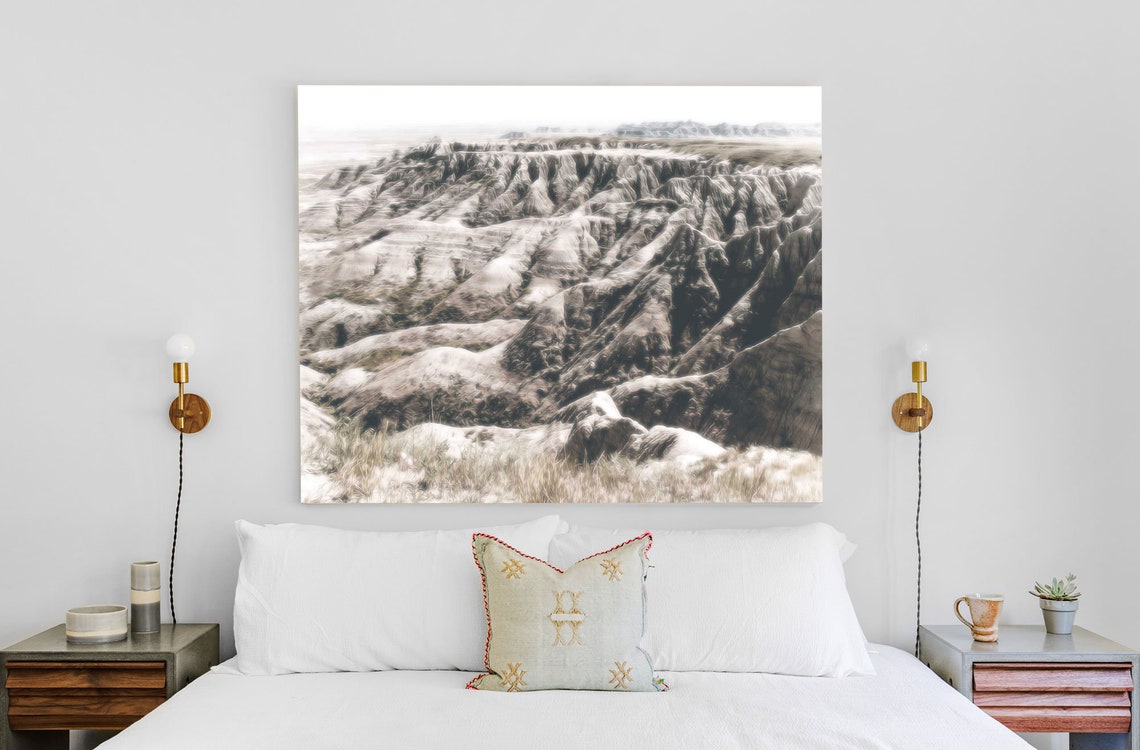 Digital Download Badlands Oil Paint Photography South Dakota - Etsy