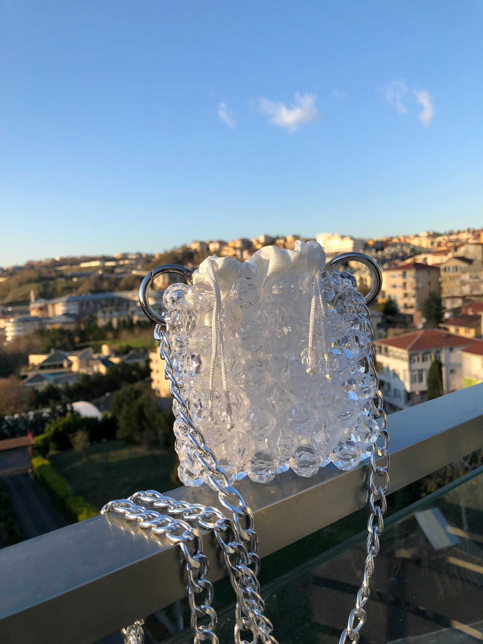 Handmade Mini Beaded Bag Christmas Gift Idea Wedding Bridal - Etsy