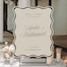 Wavy Welcome Sign Wedding Bridal Shower Engagement Event Digital or ...