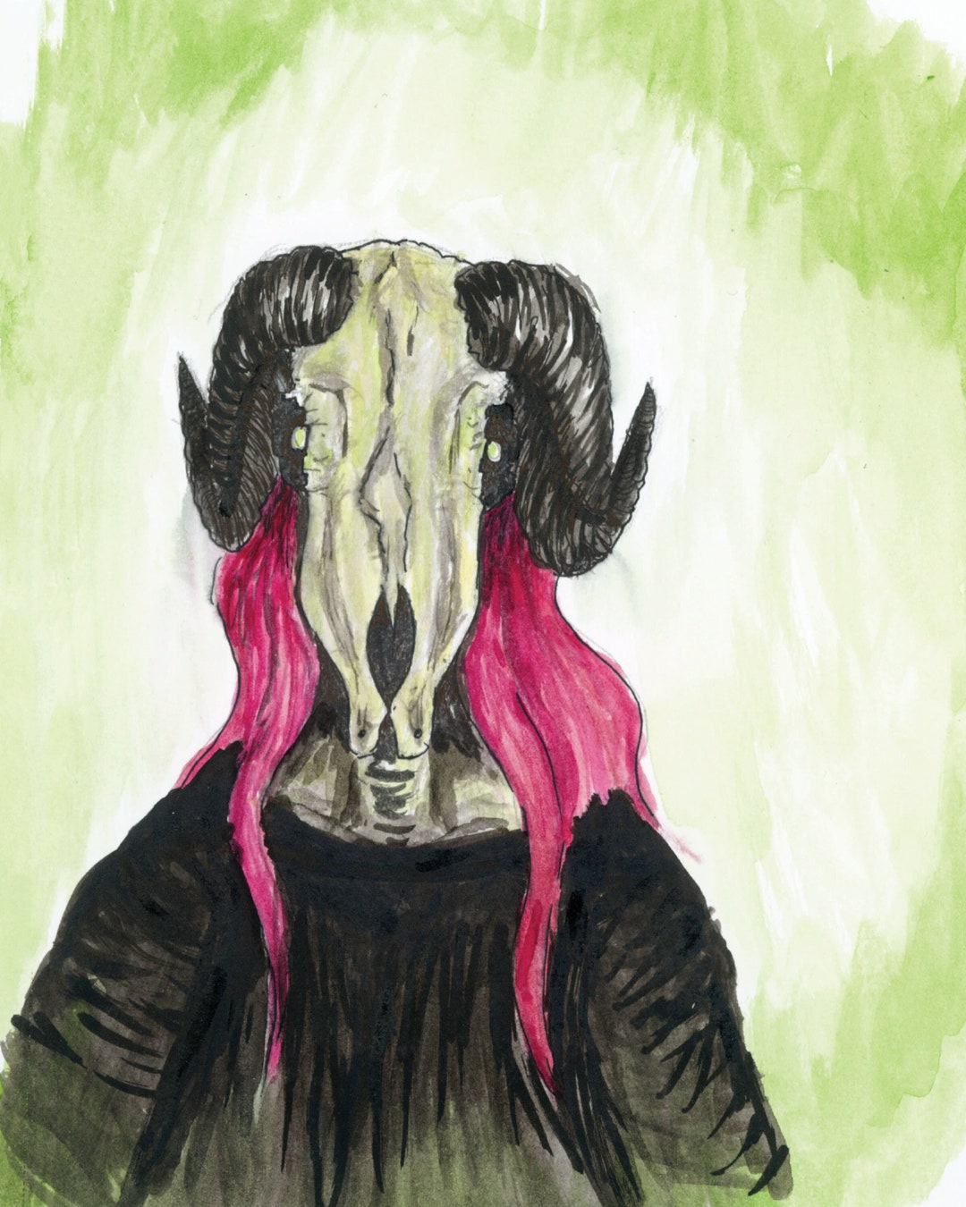 The Lich Queen Art Print - Etsy