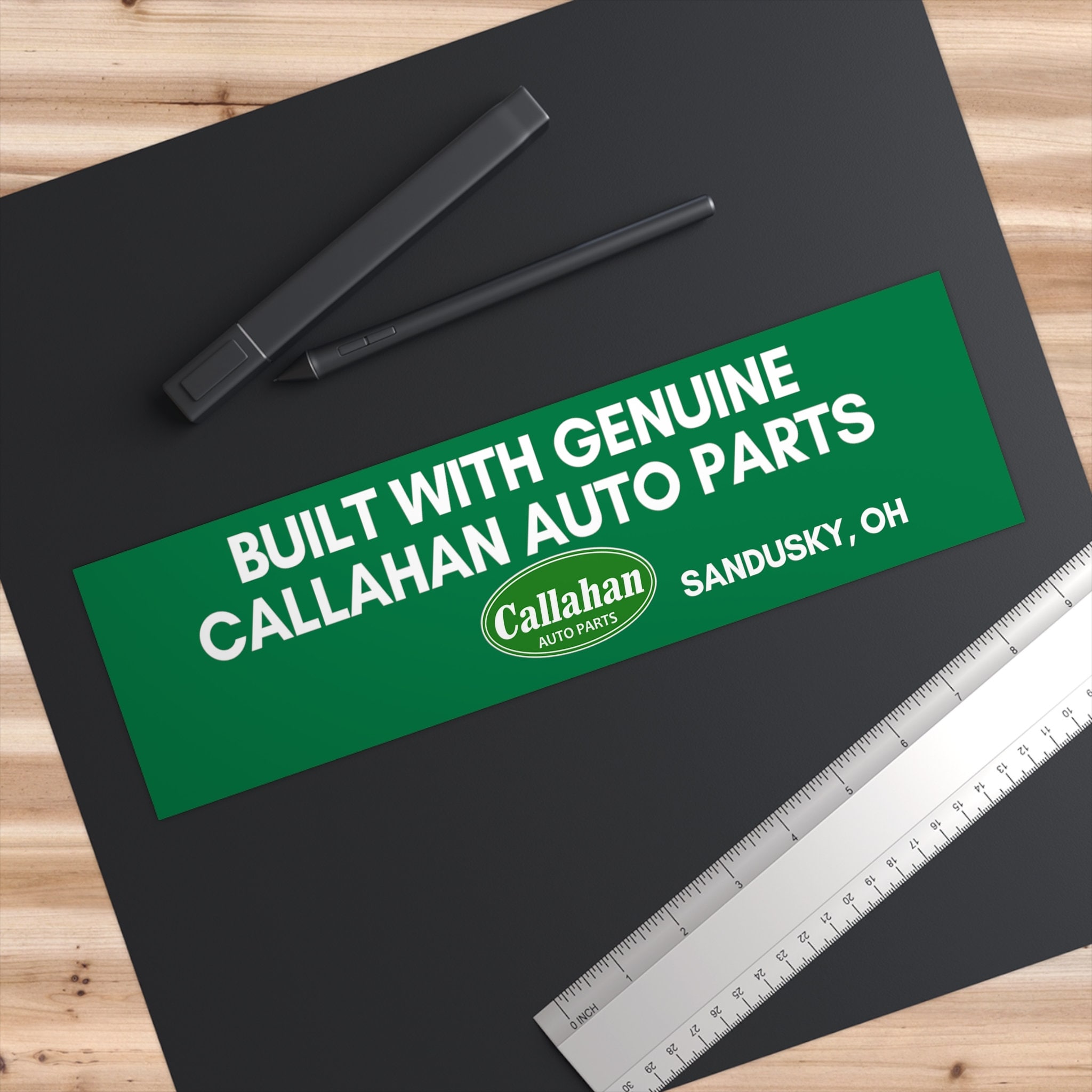 Built With Genuine Callahan Auto Parts Tommy Boy Bumper - Etsy