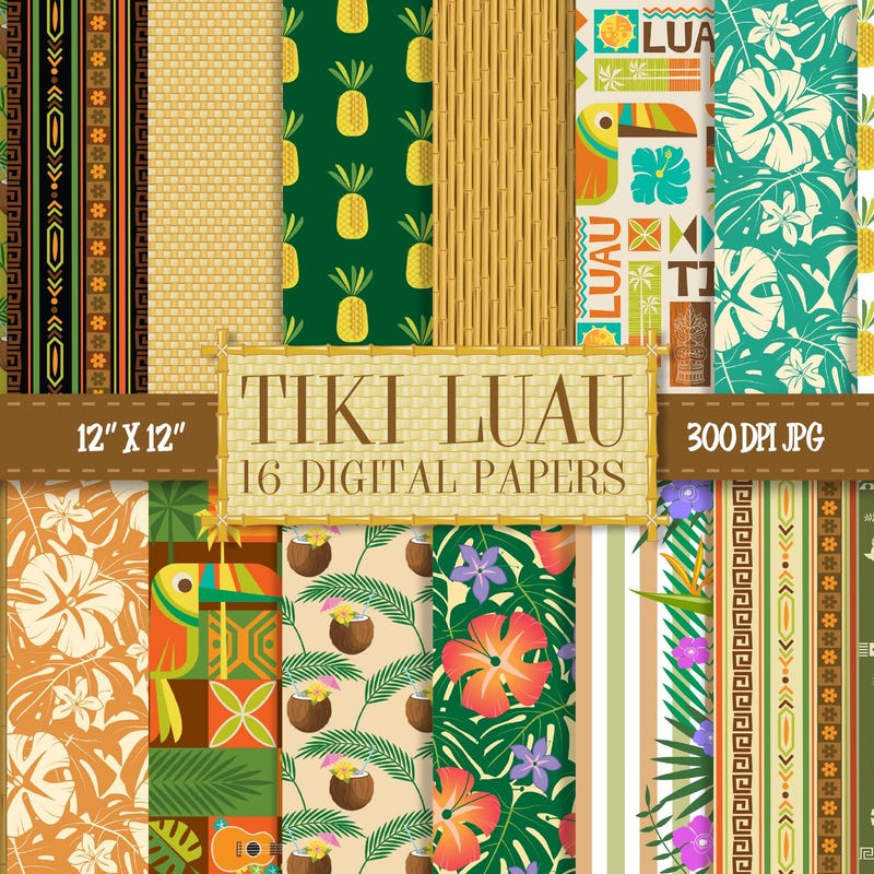 Hawaiian Scrapbook - Etsy