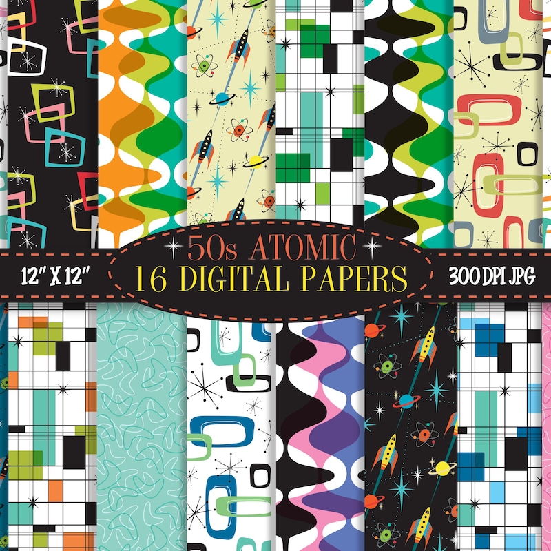 Mcm Wallpaper - Etsy