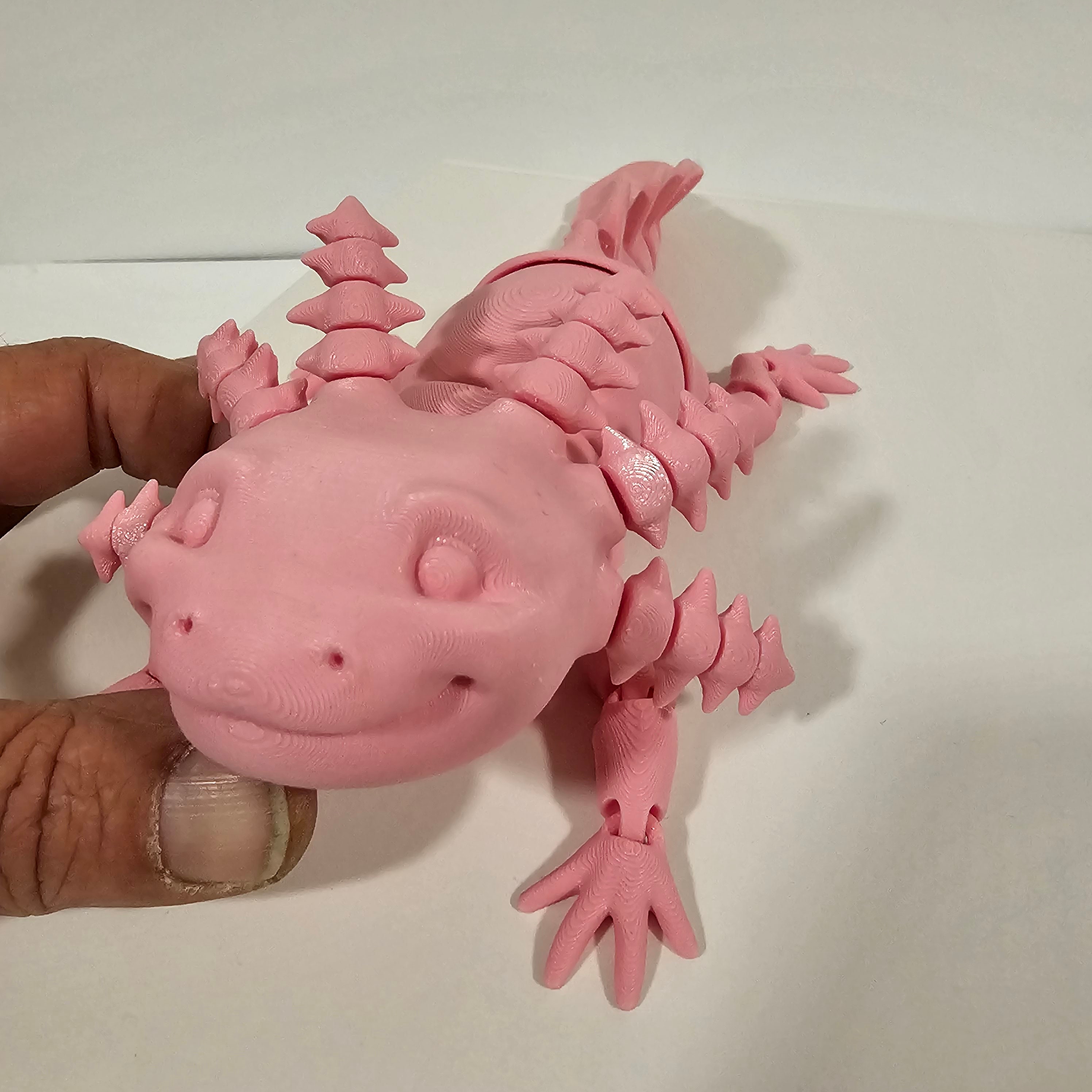 Articulated Flexi Axolotl - Etsy