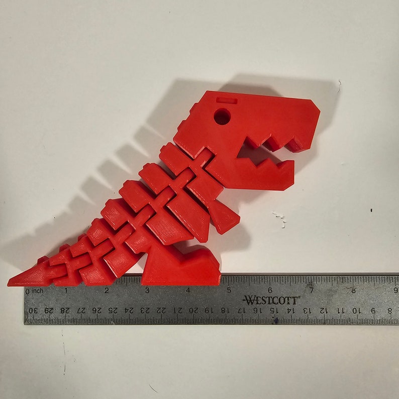 Flexi Rexi Articulated T-rex - Etsy