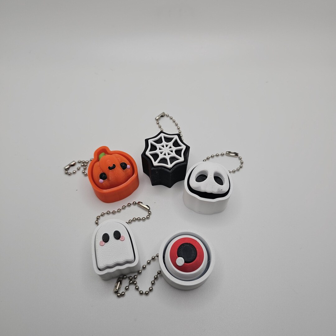 3D Printed Halloween Fidget Clickers – Spooky & Fun! - Etsy
