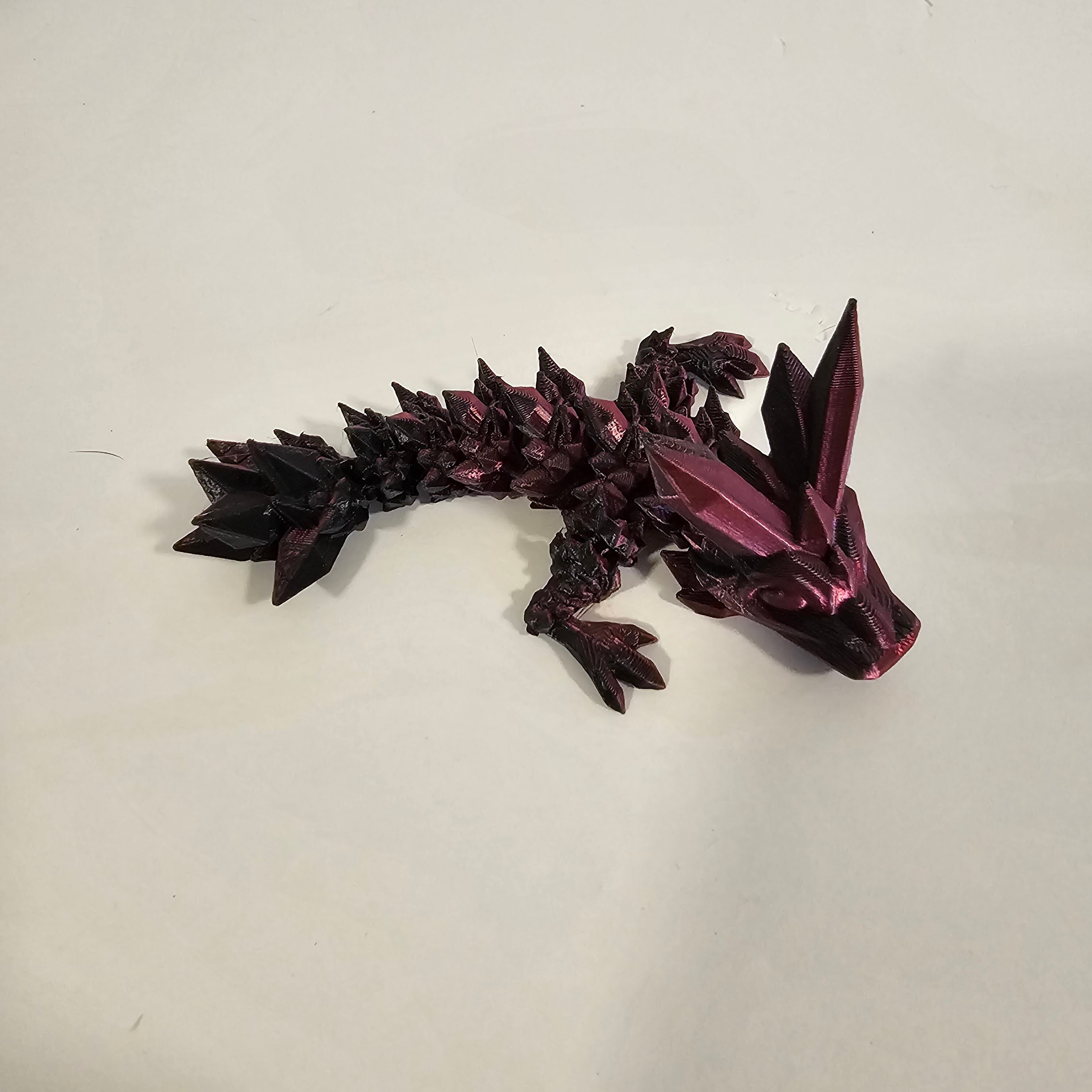 Articulated Baby Crystal Dragon Key Chain - Etsy