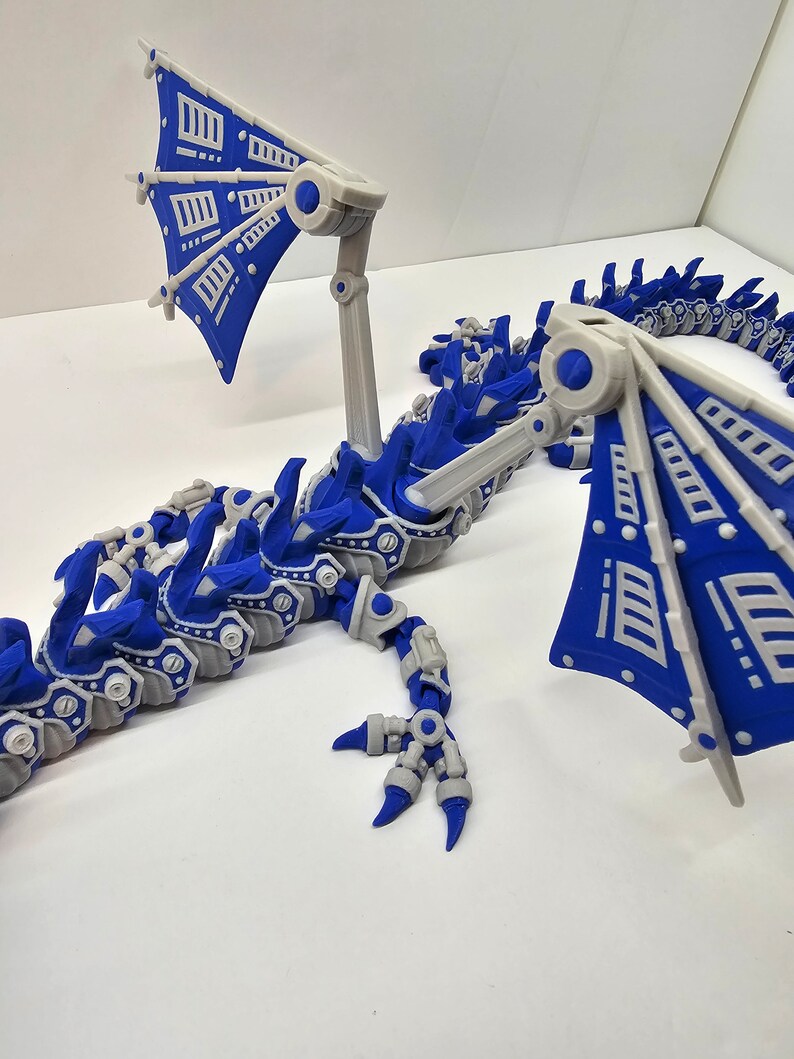 3D Printed Mech Dragon - Etsy
