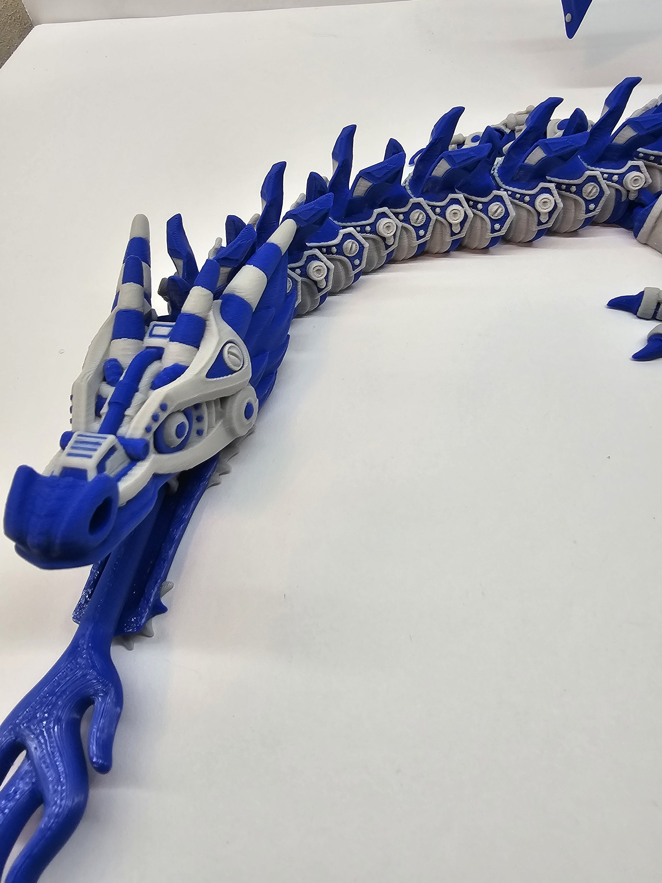 3D Printed Mech Dragon - Etsy