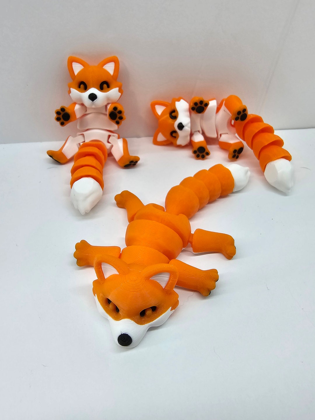 Articulated Baby Fox - 3D Printed - Etsy