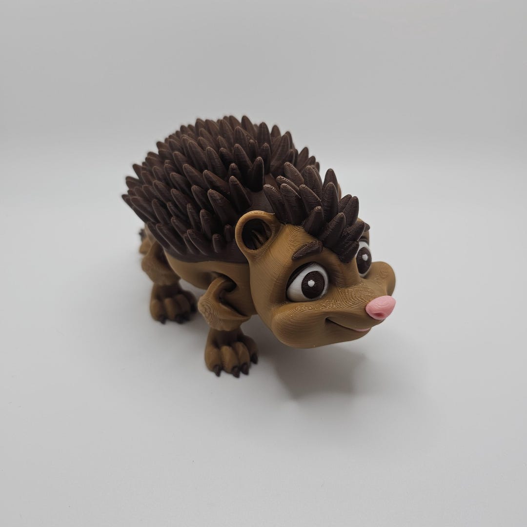 3D Printed Cute Flexi Hedgehog – Articulated & Adorable! - Etsy