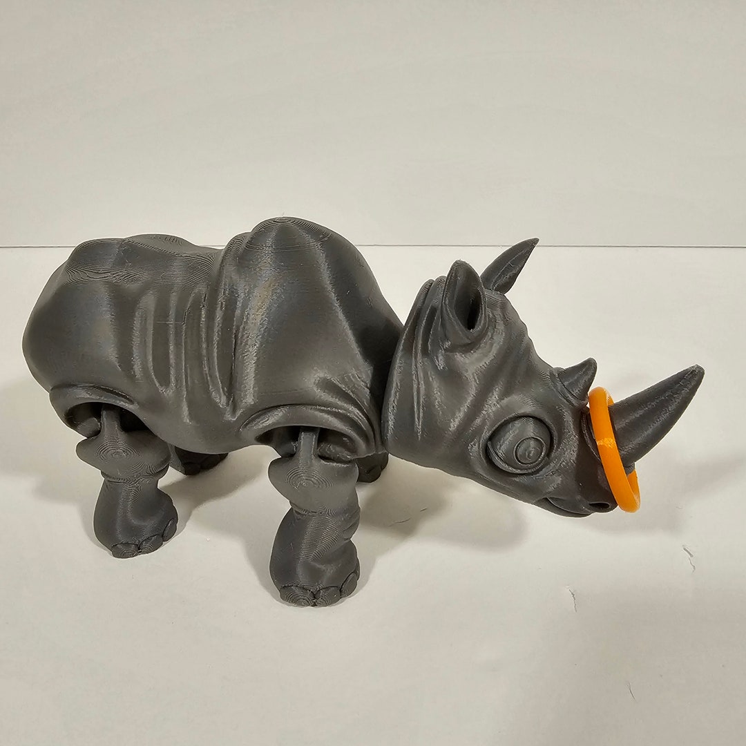Articulated Flexi Rhino Ring Toss - Etsy