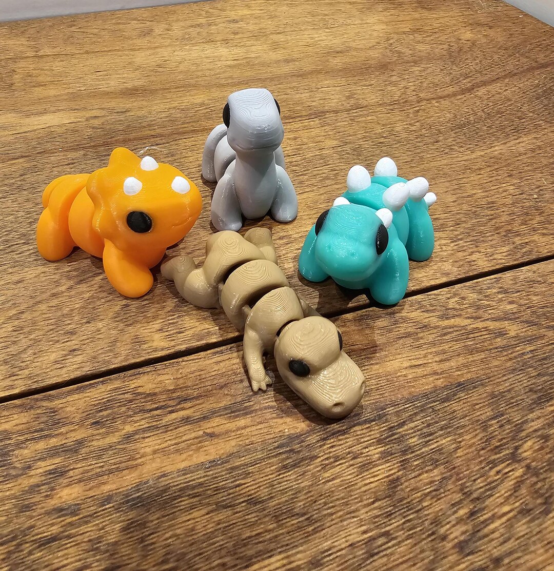 3dprinted Dinosaur Minis - Etsy