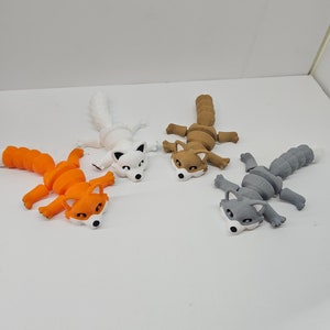 Articulated Baby Fox - 3D Printed - Etsy